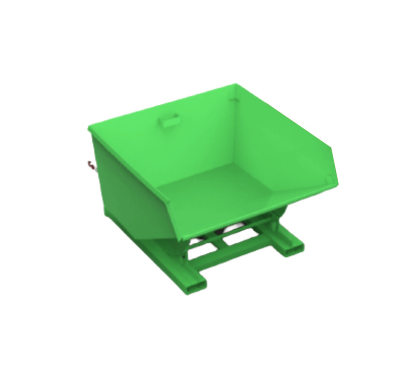 750L ECO Tipping Skip Green | Made in the UK | TippingSkips.co.uk