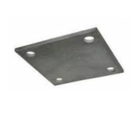 Castor Fitting Plate | Add castors | TippingSkips.co.uk