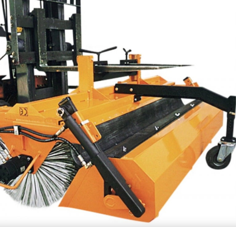 Hydraulic Forklift Sweeper 520 | Made in the UK | TippingSkips.co.uk
