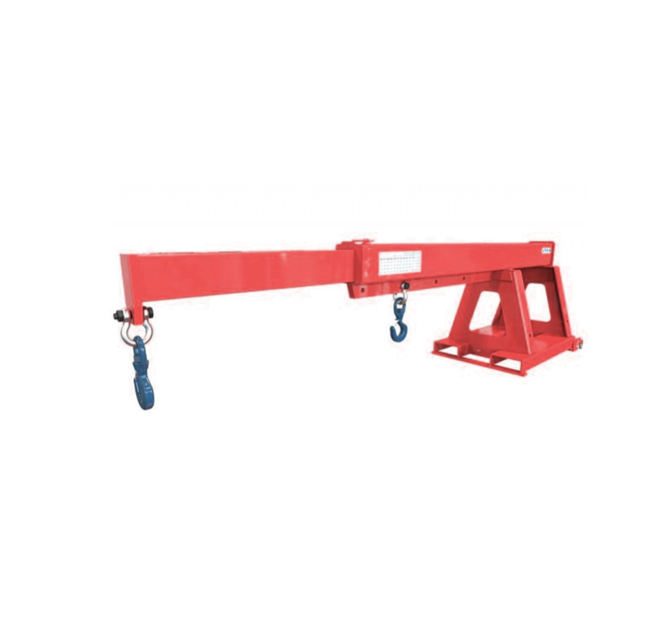 Forklift Extending Crane Jib | Made in the UK | TippingSkips.co.uk