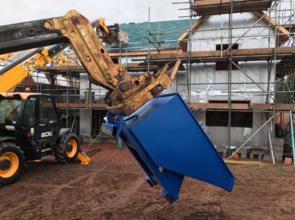 Heavy Duty Auto Locking Tipping Skip |TippingSkips.co.uk